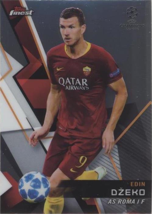 2018-19 Topps Finest UCL - Edin Dzeko #11 for sale online | eBay