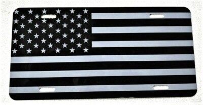 AMERICAN FLAG FRONT LICENSE PLATE | eBay
