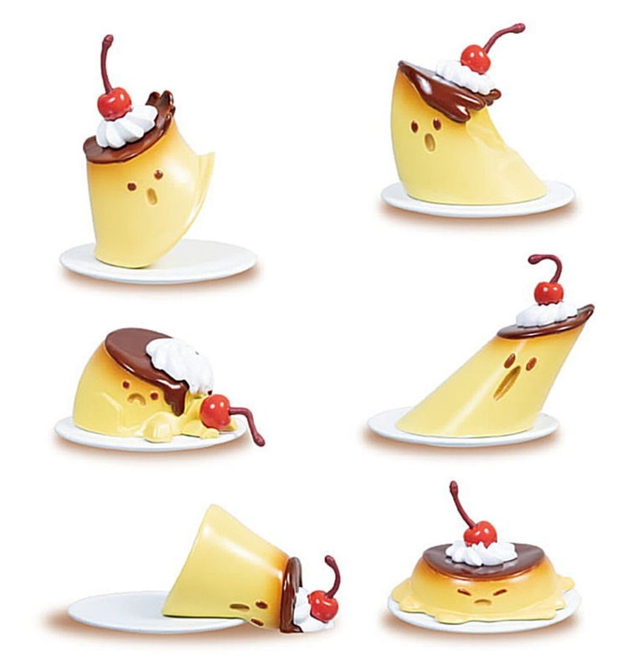 Uplifting pudding. mascot figure Capsule Toy 6 Types Full Comp Set ...