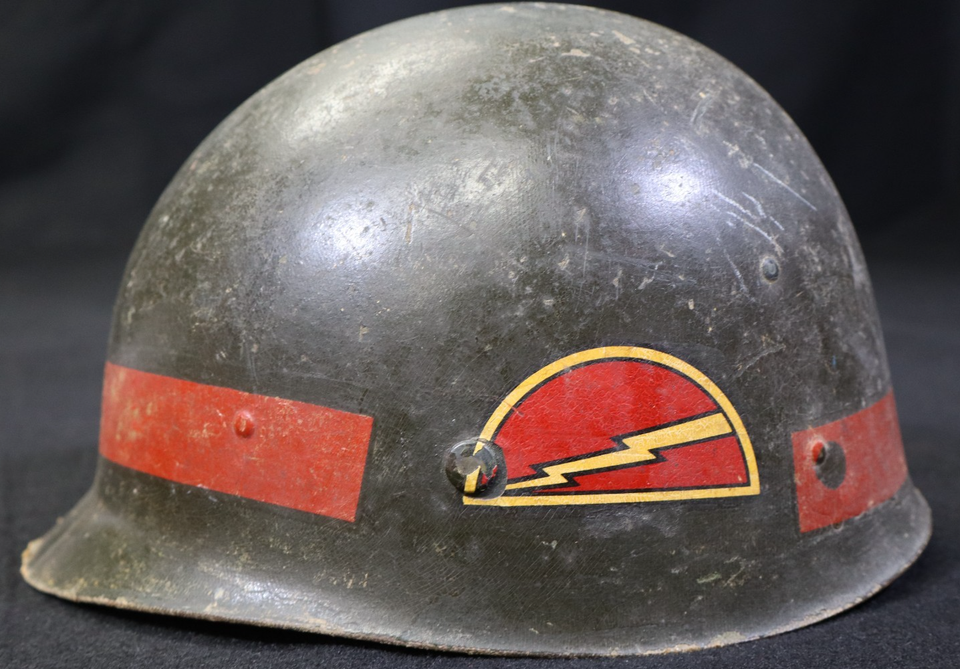 Vietnam US Army US M1 Helmet Liner 310th Regiment 78th Infantry ...