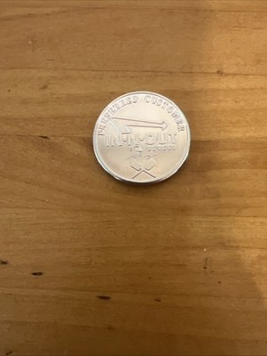 IN-N-OUT Burger Commemorative 1997 Burger Coin Token A | eBay