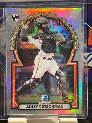 2023 Adley Rutschman Rookie of the Year Favorites Chrome Refractor ...