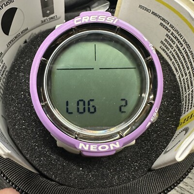 Used Cressi Neon Dive Computer - White/Lilac | eBay