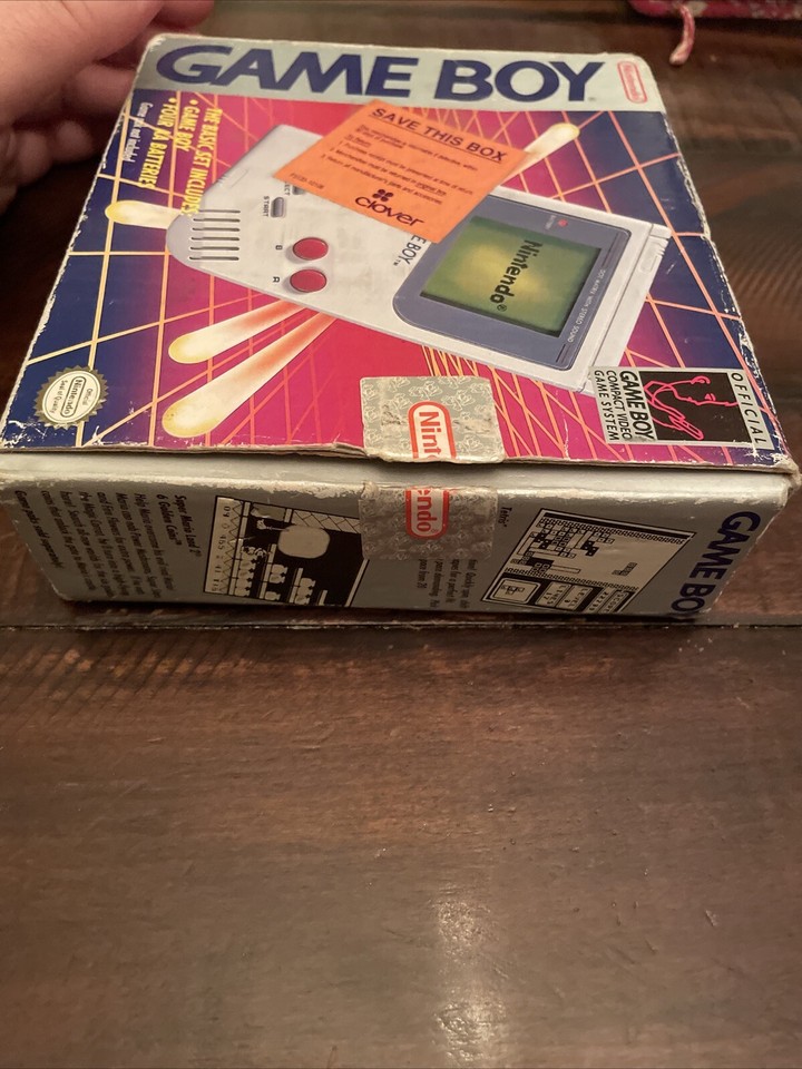 RARE 1994 Original Nintendo Gameboy BOX - BOX ONLY - SEE PHOTOS GOOD ...