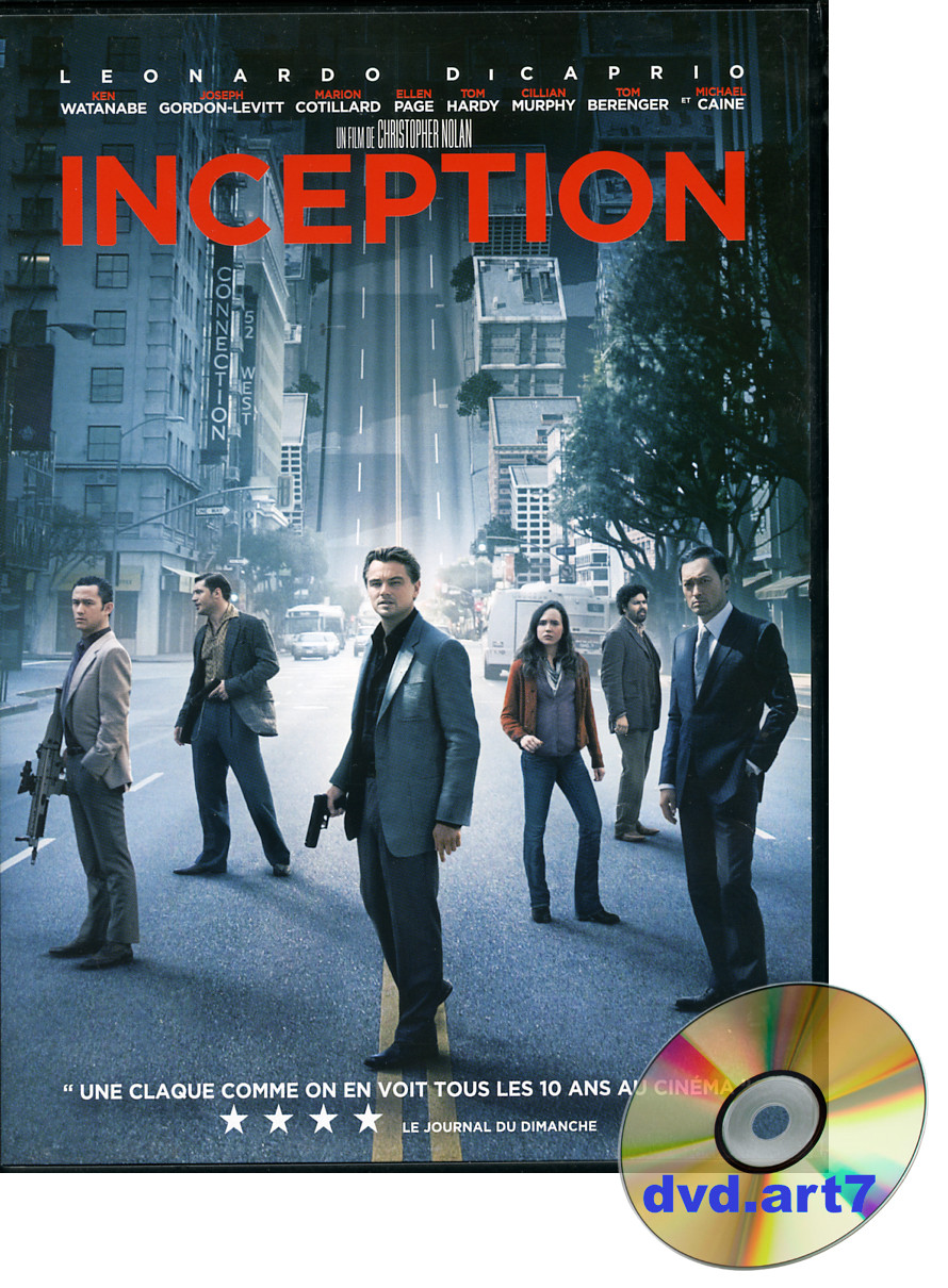 DVD : INCEPTION - de Christopher Nolan - Leonardo DiCaprio | eBay