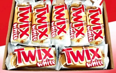 TWIX WHITE Chocolate Bar Gift Box | Personalised Hamper | Birthday ...