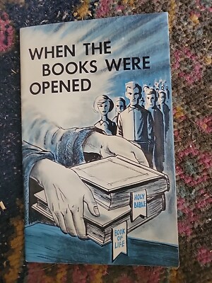 When the Books Were Opened by David Roper Church of Christ Tract | eBay