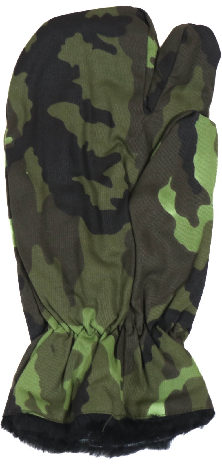 Czech Army M95 Woodland Camo Cold Weather Gloves w Trigger Finger ...