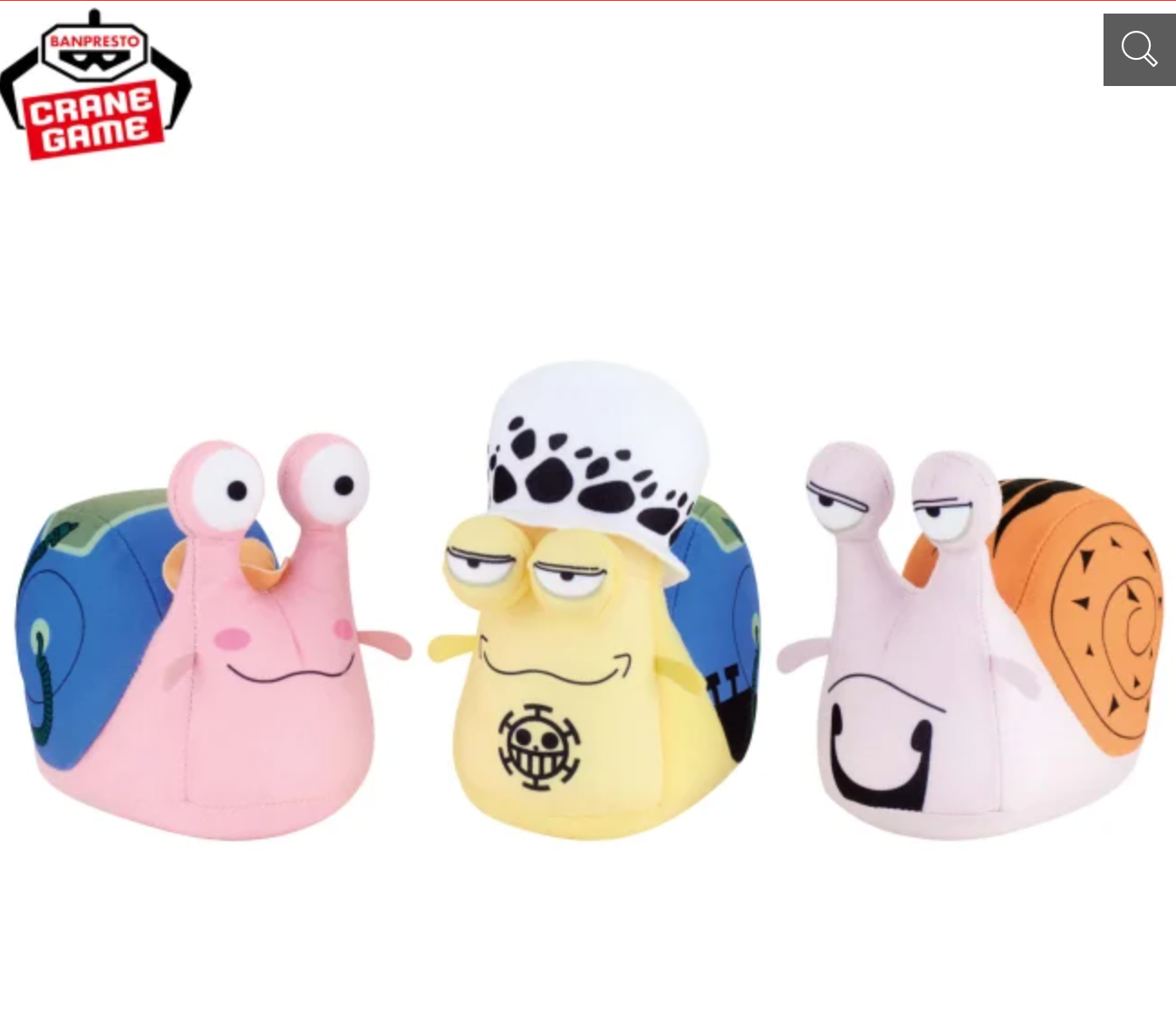 ONE PIECE Trafalgar Law Luffy Rob Lucci Plush Doll Transponder Snail ...