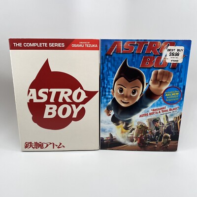 Astro Boy The Complete Series 2003 DVD & Astro Boy 2009 DVD Lot Nicolas ...