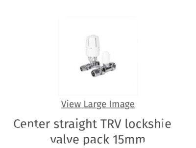 Plumb Center 15mm Straight Tmv Valve . New. | eBay UK