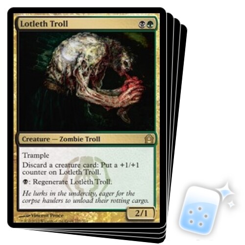 LOTLETH TROLL X4 Return To Ravnica RTR Magic MTG MINT CARD | eBay