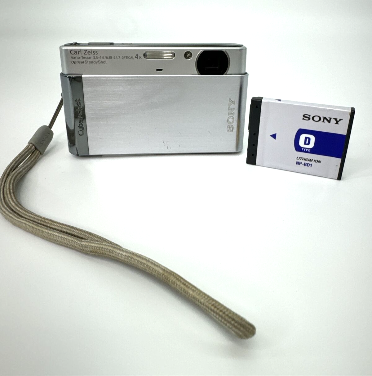 Sony Cyber-Shot DSC-T90 12.1 MP Digital Camera Silver - TESTED | eBay