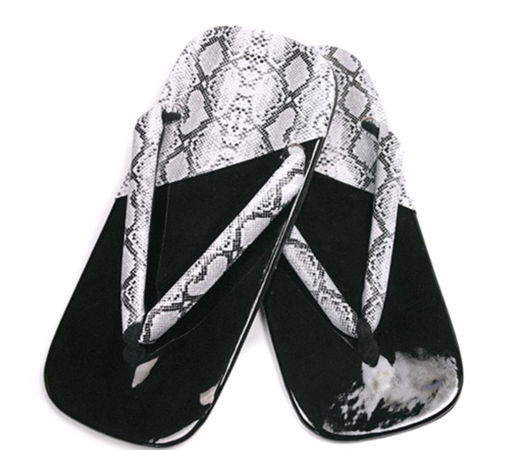 Japanese Setta Traditional Sandal 27cm YUKATA KIMONO Snake pattern ...
