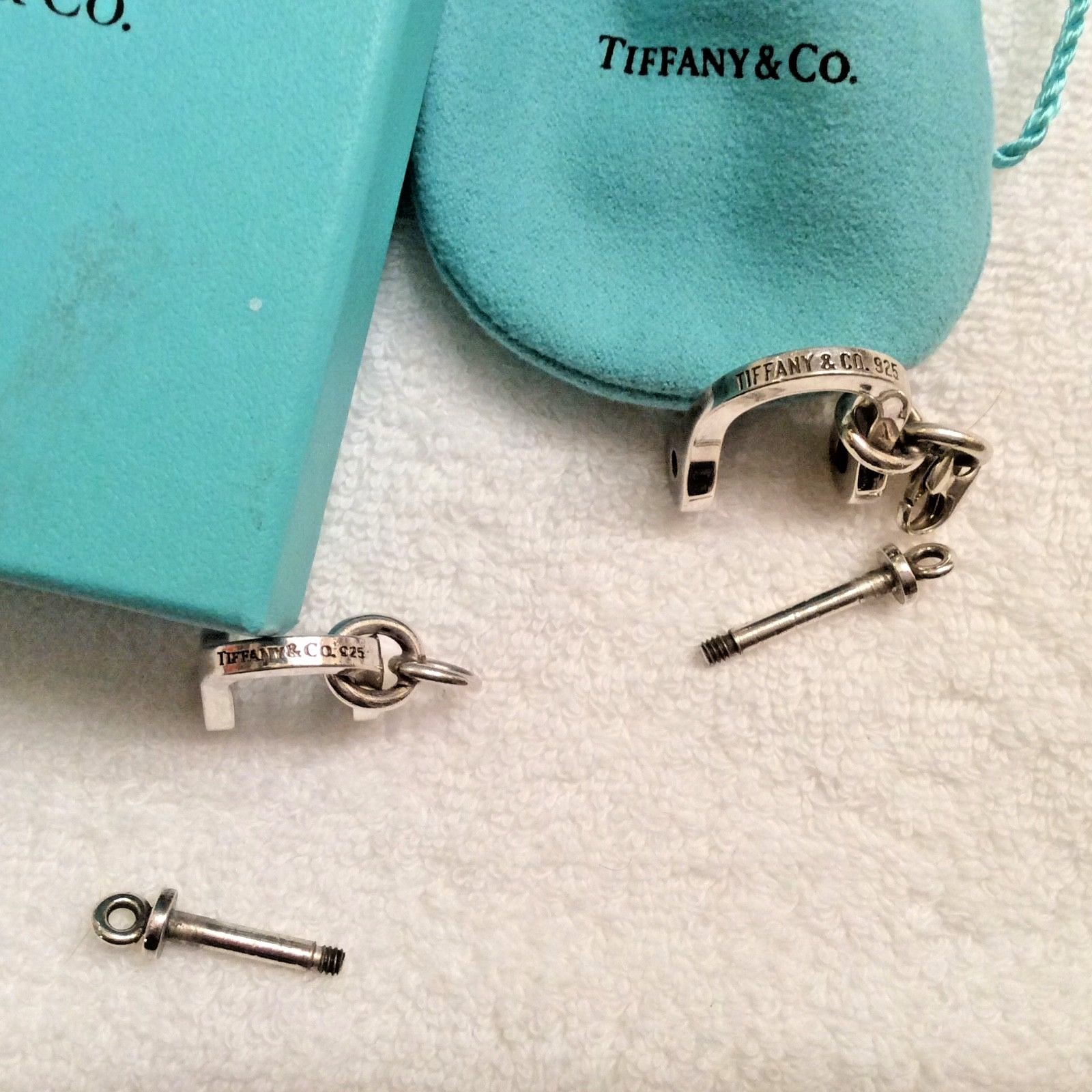 TIFFANY & CO HORSE SHACKLE HORSE BIT VALET KEYCHAIN - Gem