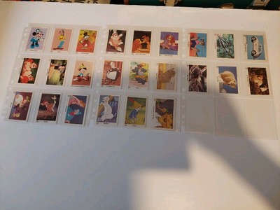 The Wonderful World Of Disney Typhoo tea trade cards complete set 24/24 ...