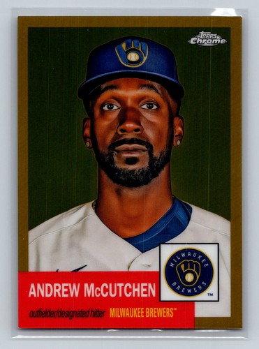 2022 Topps Chrome Platinum Anniversary - Andrew McCutchen #419 Gold ...
