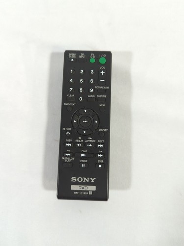 Sony RMT-D197A DVD Remote Control T24 | eBay