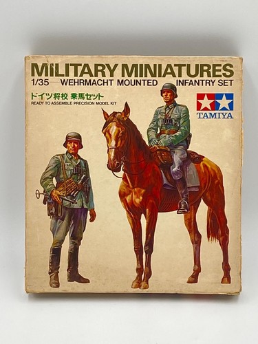 Tamiya 1/35 Wehrmacht Mounted Infantry # 35053 - Plastic Model Kit | eBay