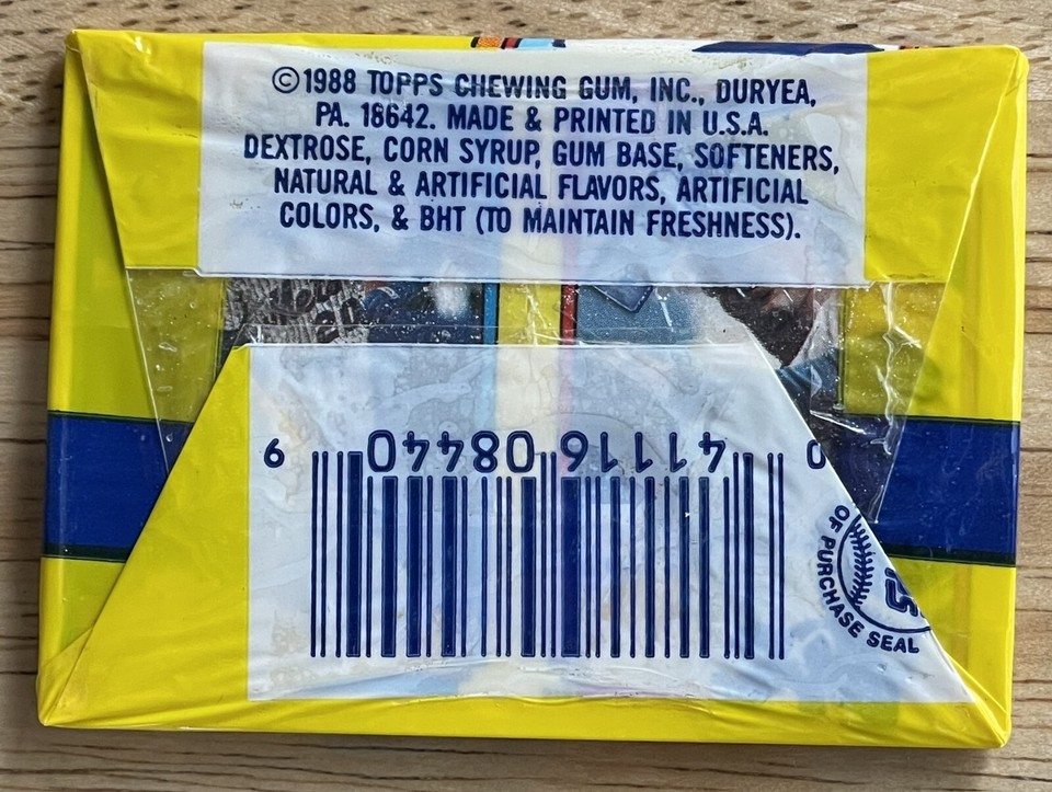 Topps Baseball 1988 Yearbook Stickers - Single Pack 5 Stickercards | eBay