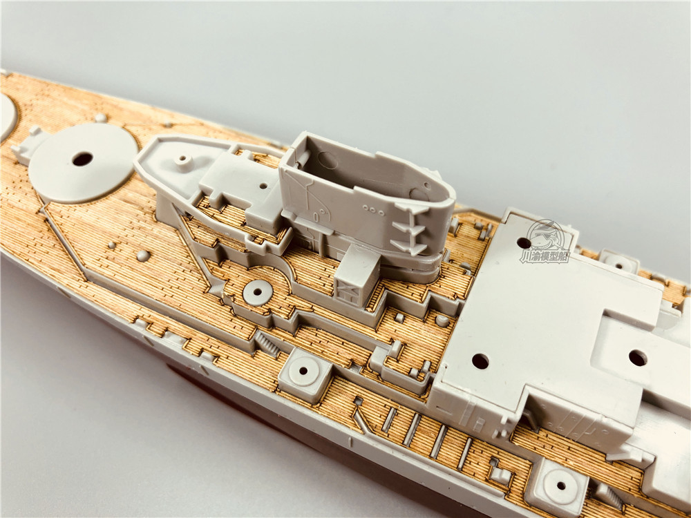 Wooden Deck for Trumpeter 05701 1/700 Scale US Battleship BB-61 Iowa ...