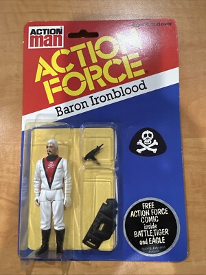 Palitoy Action Force BARON IRONBLOOD Red Shadows MOC GI JOE | eBay