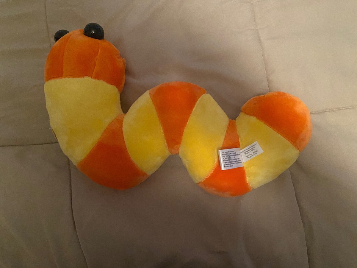 Slimey The Worm Puppet Slimey Worm Sesame Street Etsy