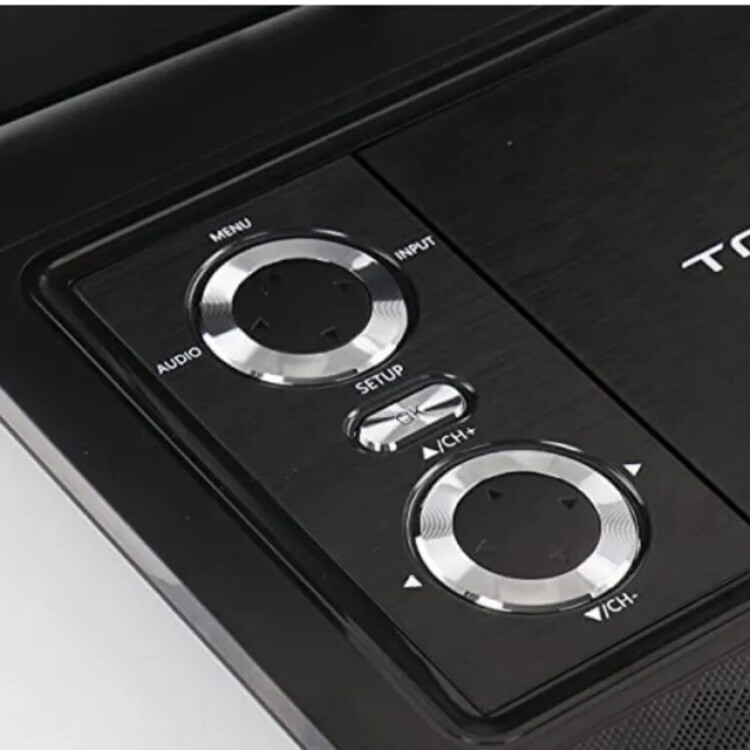 Trexonic Portable 12.5” TV + DVD Player w Warranty Swivel TFT LED ...