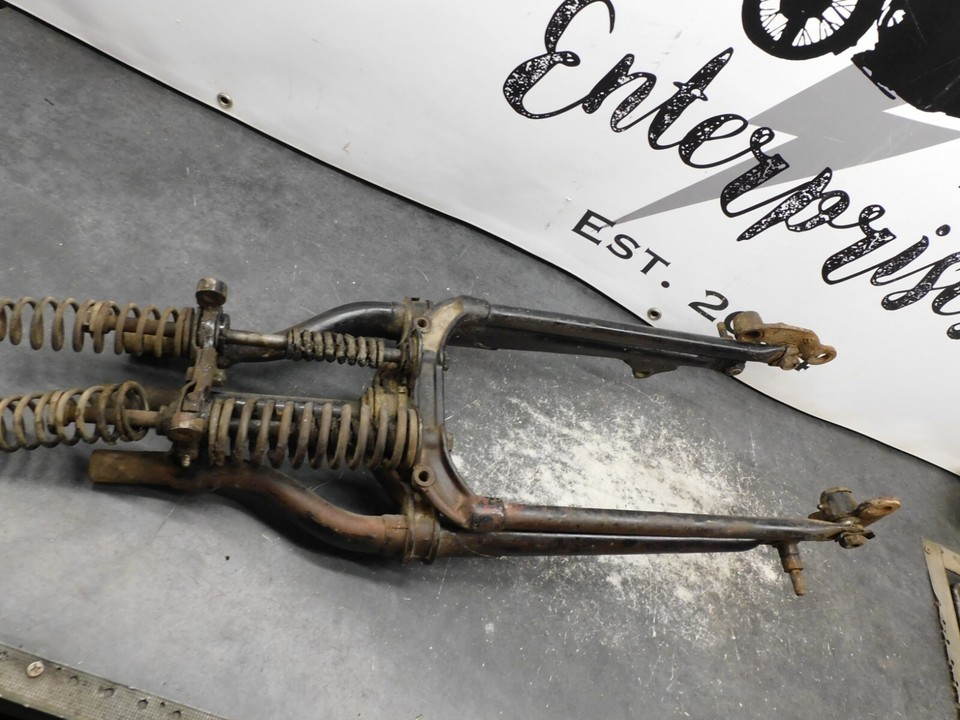 Harley-Davidson Panhead Knucklehead Flathead OEM Springer Forks UL EL ...