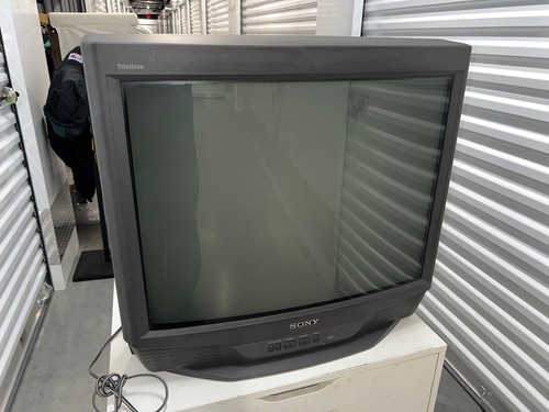 Vintage Sony KV-27S42 27” Trinitron CRT TV Retro Gaming Television | eBay