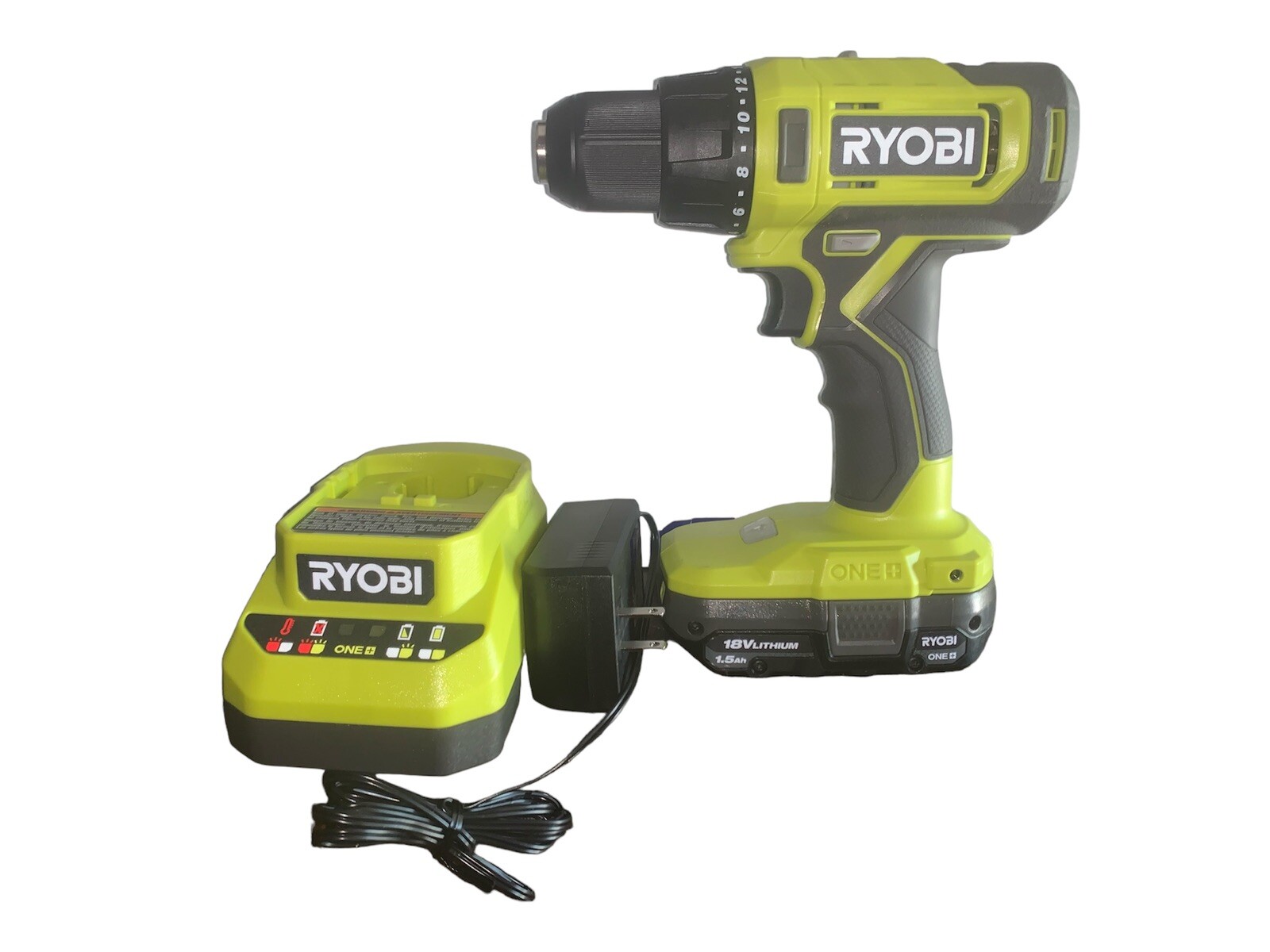Ryobi ‎PCL206K1 18V ONE+ Cordless Drill/Driver Kit 33287200177 | eBay