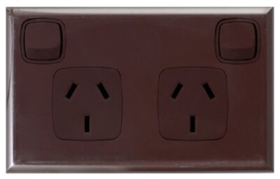 HPM EXCEL-SERIES DOUBLE POWERPOINT 1-Pole 10A 3-Pin Standard ...