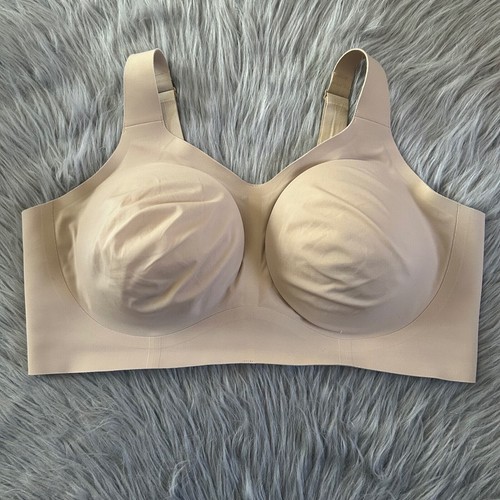 Evelyn Bobbie The Beyond Bra Womens Size XL Tan Wireless Back Closure ...