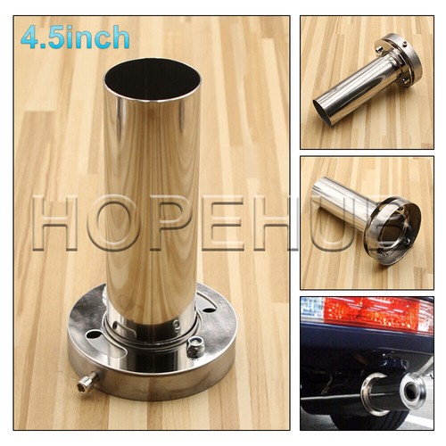 4.5'' Universal Insert Removable Stainless Steel Exhaust Silencer ...