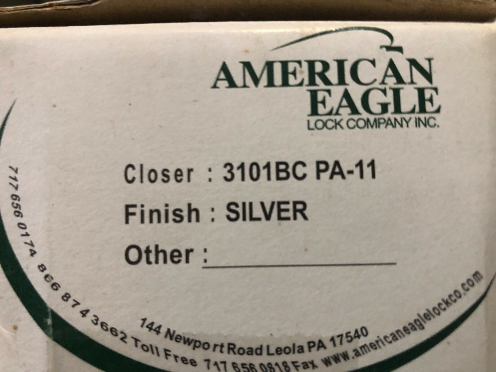 American Eagle(PDQ) door closer | eBay