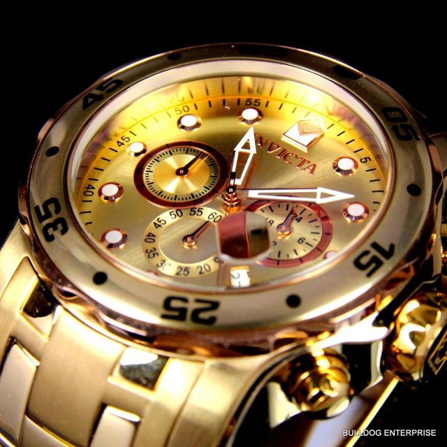 Invicta Pro Diver 80071 Chronograph Men's Quartz Watch for sale online ...