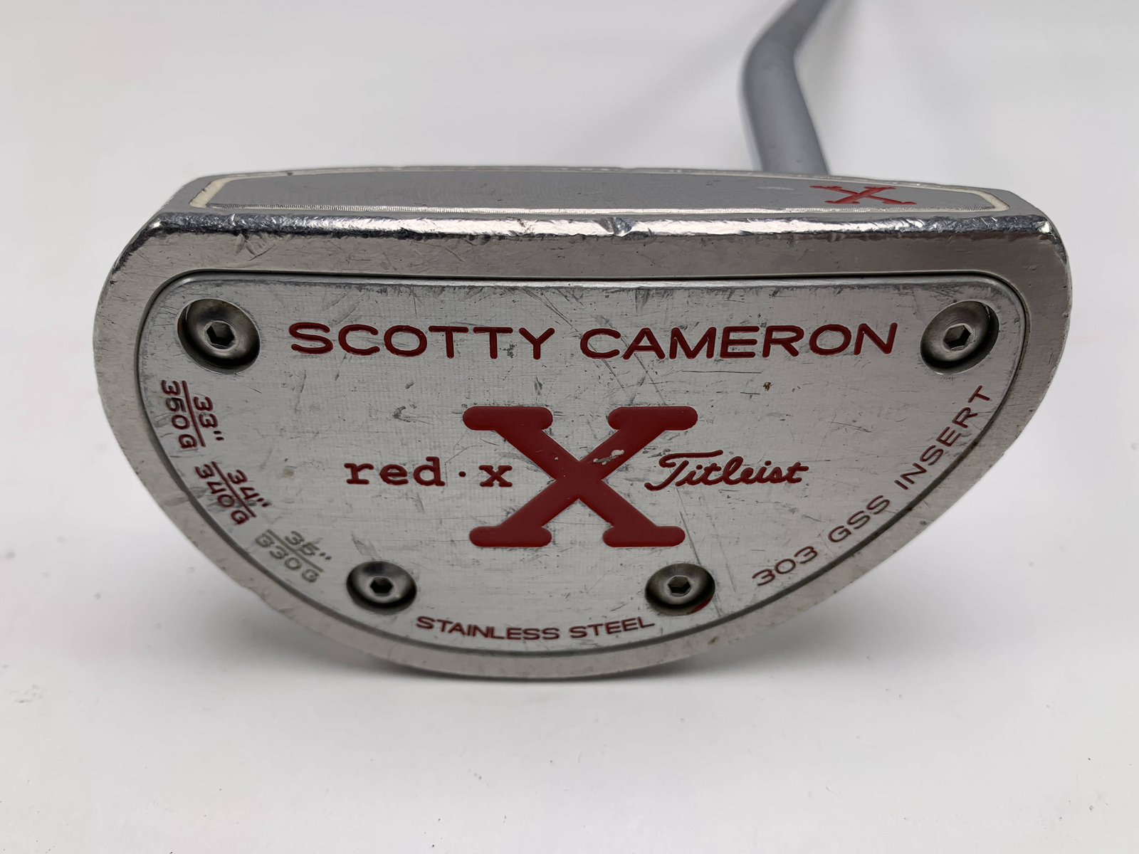 Scotty Cameron Red X Putter 35" Mens RH HC | eBay