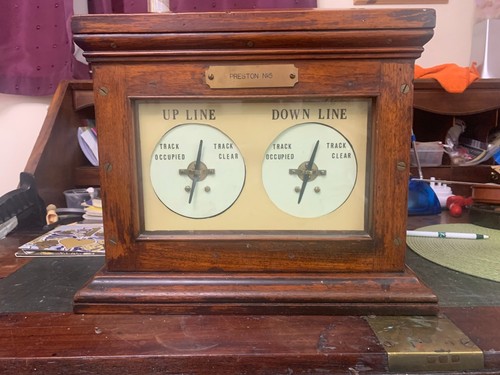Railwayana - LNWR Signal Box Permissive Instrument, PRESTON No 5 | eBay UK