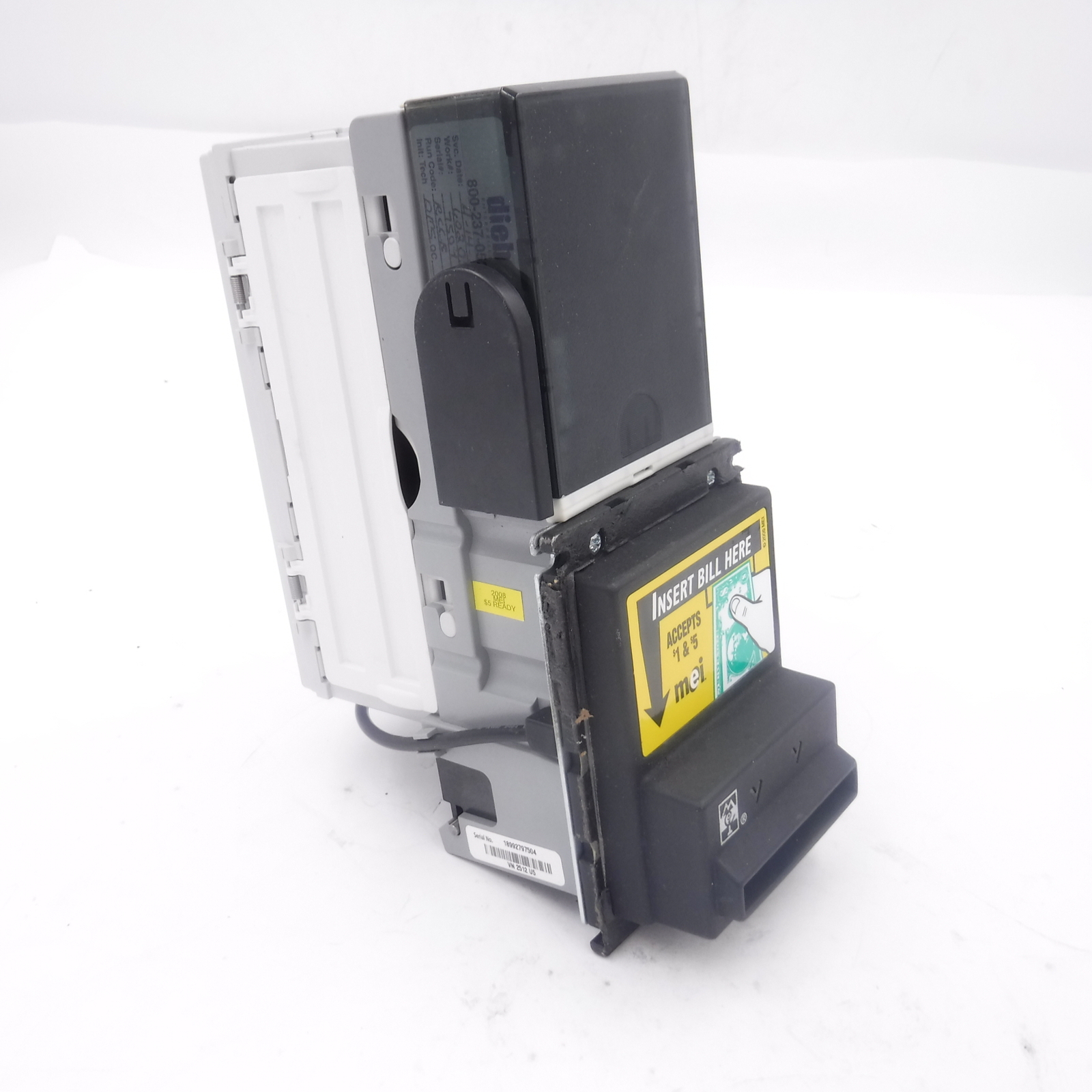 MARS MEI VN2512 Vending Machine $1 & $5 Bill Validator 24V/MDB 2500019 | eBay