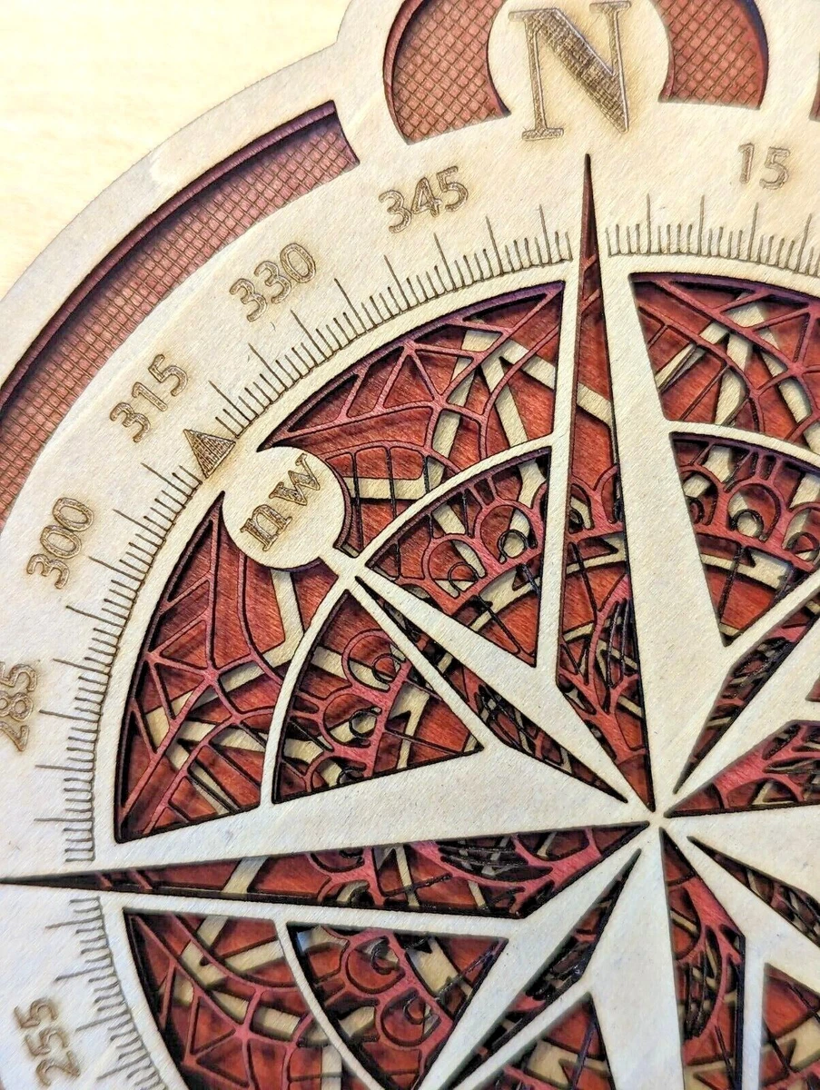Ornate Compass Rose
