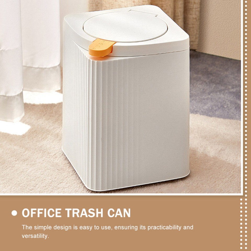 Bedroom Trash Can Desk Garbage Bin Table Trash Bin Kitchen Waste Basket ...