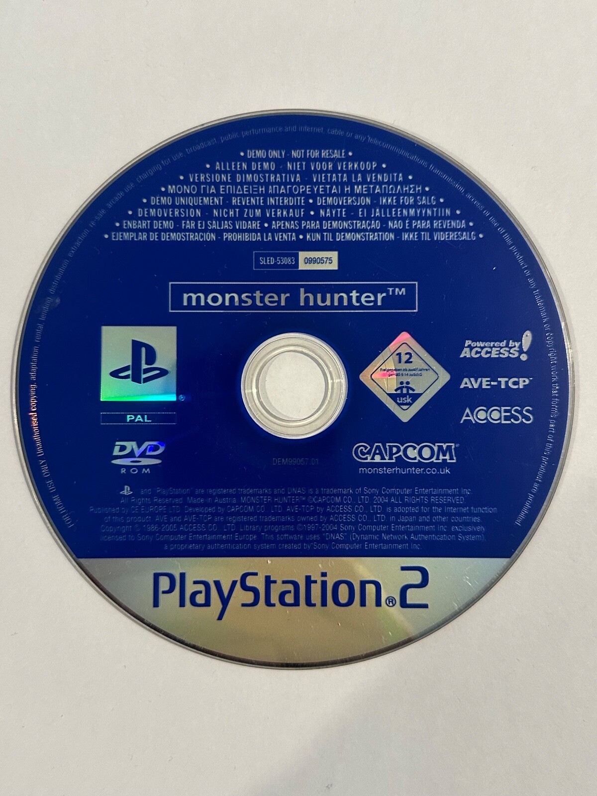 Monster Hunter PlayStation 2 PAL - Prix - Photo - Présentation