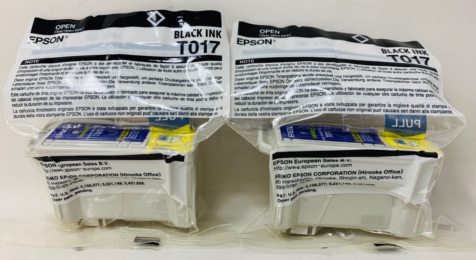 EPSON T017 CARTUCCIA INK JET ORIGINALE NERO+COLORE STYLUS COLOR 680/685 ...