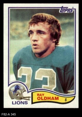 1982 Topps #345 Ray Oldham Lions Tennessee St 8 - NM/MT | eBay