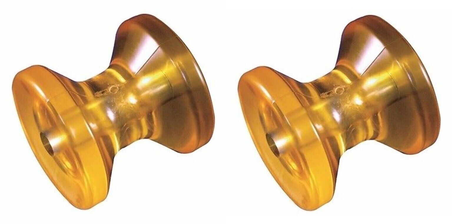 3" Bow Stop Roller Poly Boat Trailer Non Marring UV Inhibitor 2 Pack ...