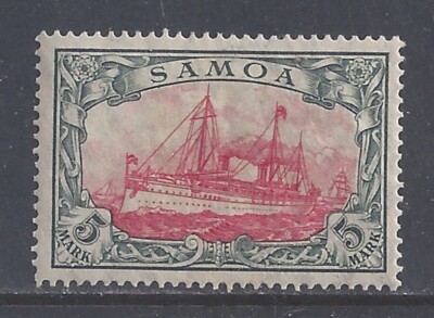 Germany colonies 1915 Samoa 5 Mark issue peace print mint* $ 258.00 | eBay