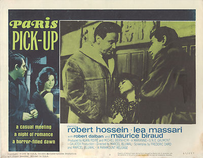 Paris Pick-up 1963 11x14 Lobby Card #8 | eBay