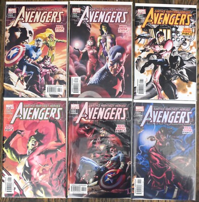 AVENGERS - #65/480 66/481 67/482 68/483 69/484 & 70/485 - RED ZONE ...