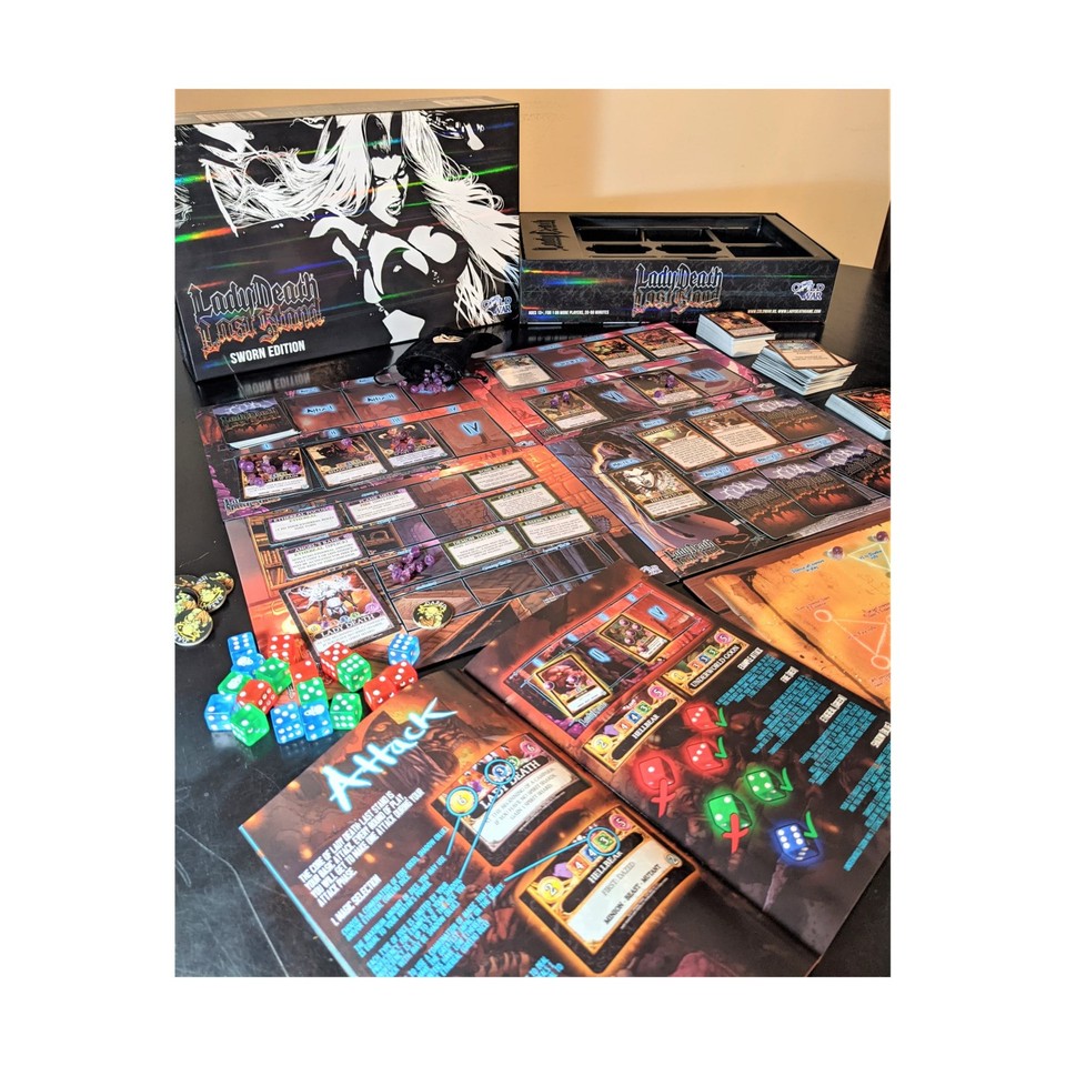 Cold War Card Game Lady Death - Last Stand Box NM 51497213640| eBay