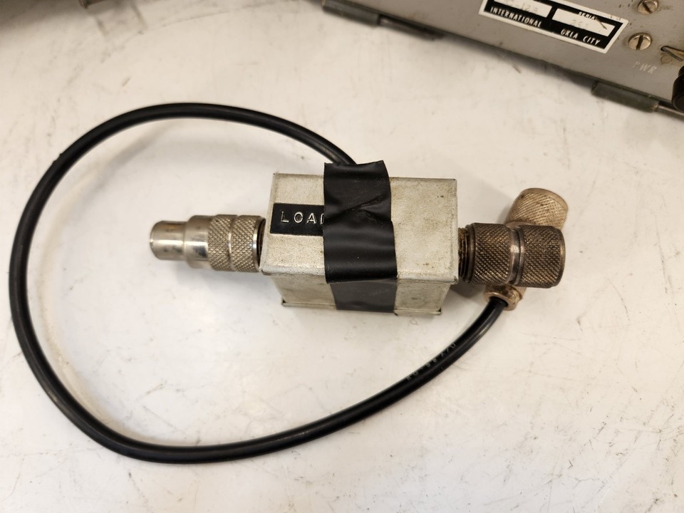 International Crystal Model C-12B Frequency Meter, Vtg HAM CB Radio ...